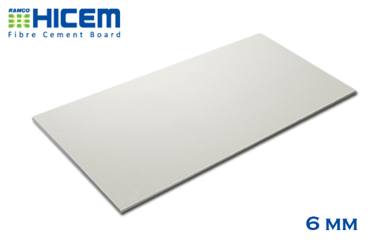 AlJessour| HICEM FIBER CEMENT BOARD - 6 MM